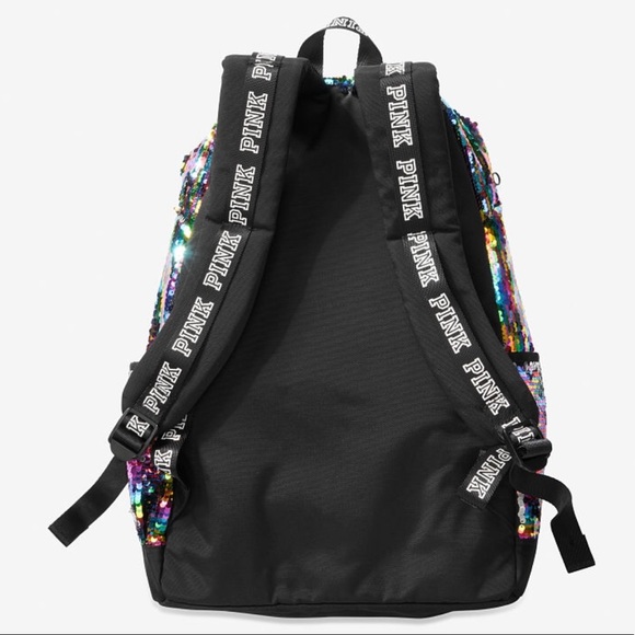 PINK Victoria's Secret | Bags | Nwt Victorias Secret Pink Bling Campus ...